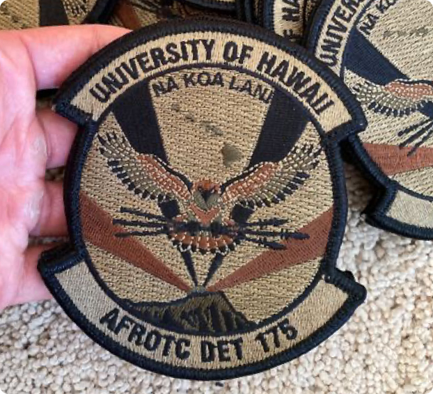 ROTC, College and University Custom Patches