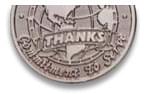 Aviator Gear Challenge Coin Plating Options