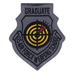 USAF Weapons School Graduate (USAFWS Graduate) Custom Patches