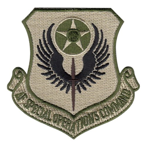 MultiCam Air Force Special Operations Command (AFSOC) Custom Patches