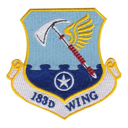 183 WG Custom Patches | 183d Wing Patches