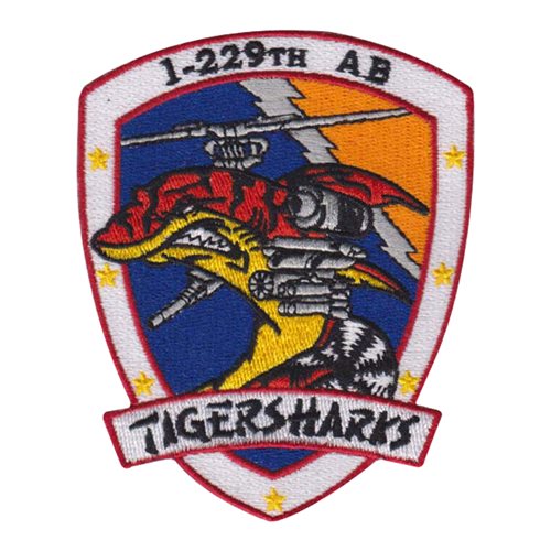 1-229 AB Custom Patches | 1st Battalion, 229th Attack Bn Patch