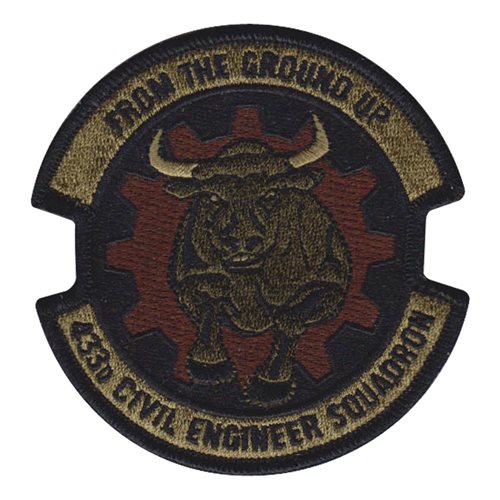 433 CES Custom Patches | 433rd Civil Engineering Squadron Patch
