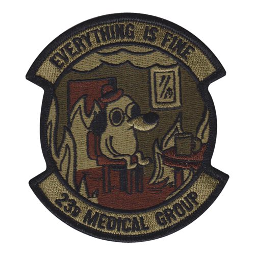 23 MDG Custom Patches | 23rd Medical Group Patch