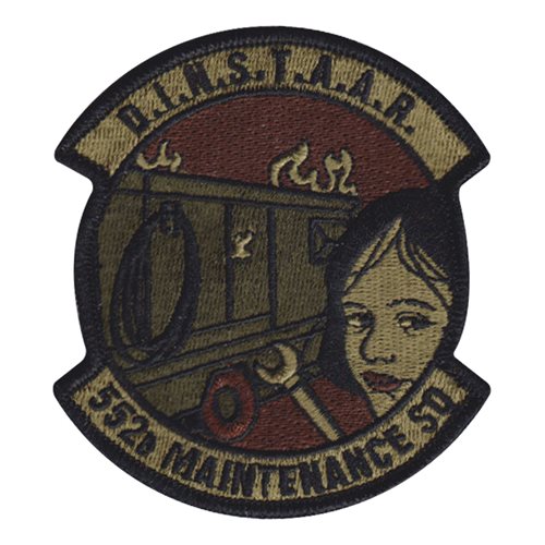 Tinker AFB Custom Patches