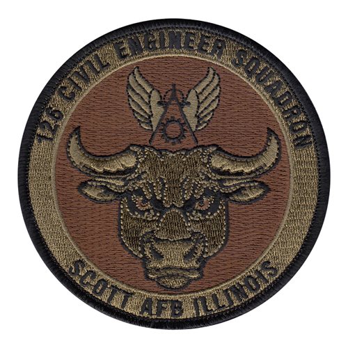 126 CES Custom Patches | 126th Civil Engineer Squadron Patches