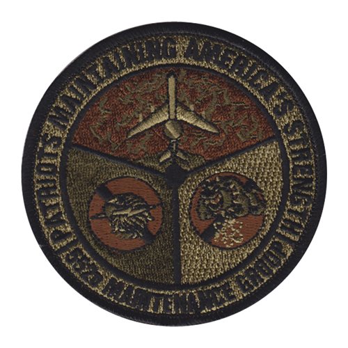 Tinker AFB Custom Patches