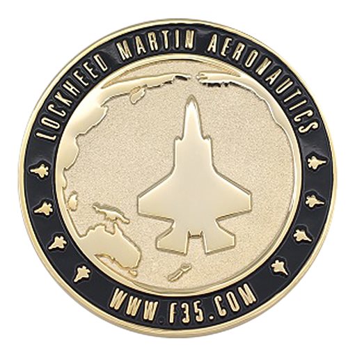 Shiny Gold Plated Challenge Coins Design Gallery