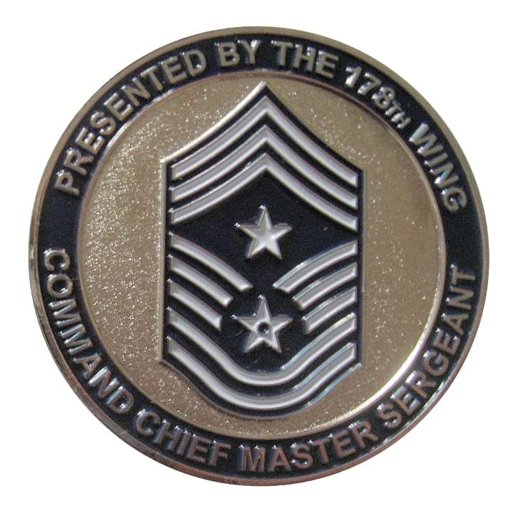 Senior Enlisted Coin design gallery