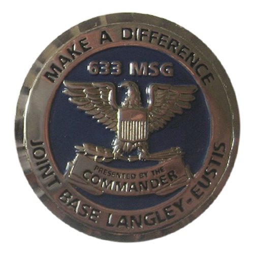 High Quality 633 MSG Custom Coin