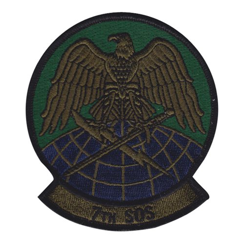 7 SOS Subdued Patch | 7th Special Operations Squadron Patches
