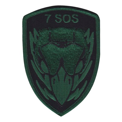 7 SOS Shield Patch | 7th Special Operations Squadron Patches