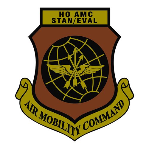Hq Amc Stan Eval Ocp Patch Headquarters Air Mobility Command Patches