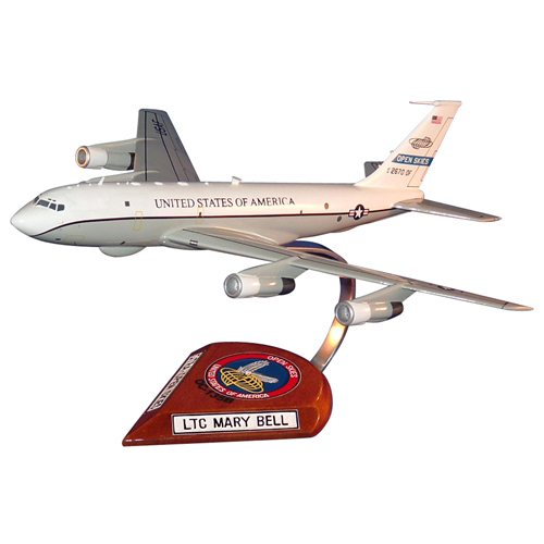 24 RS OC-135 Custom Airplane Model | Custom OC-135 Open Skies Wooden ...