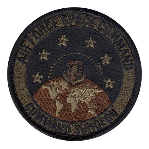 Hq Afspc Command Surgeon Ocp Patch Headquarters Air Force Space Command Patches