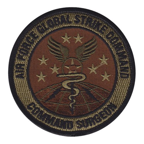 Afgsc Command Surgeon Ocp Patch Air Force Global Strike Command Patches
