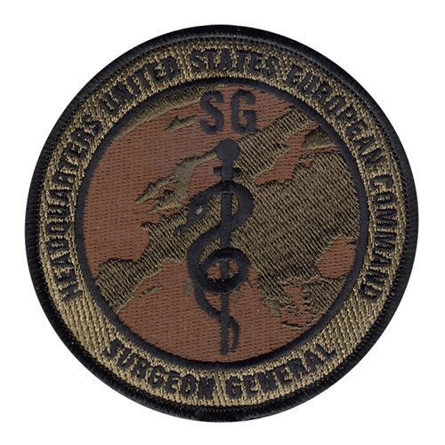 Hq Eucom Command Surgeon General Ocp Patch United States European Command Patches