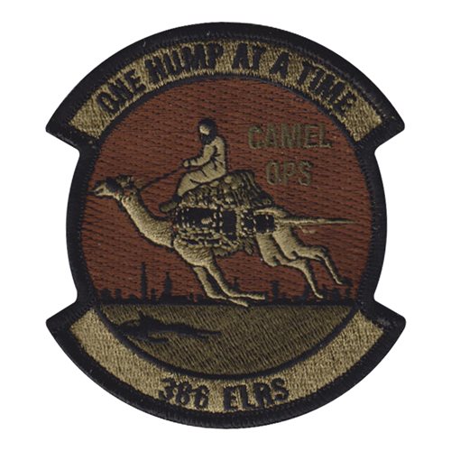 386 Elrs Camel Ops Ocp Patch 386th Expeditionary Logistics Readiness Squadron Patches