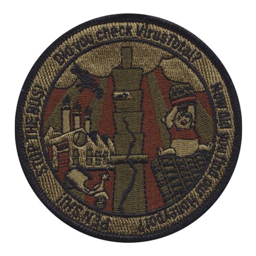 833 COS Custom Patches | 833rd Cyberspace Operations Squadron Patches