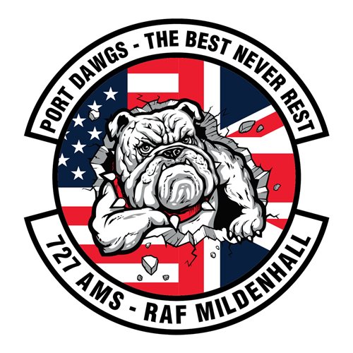 727 AMS Custom Patches | 727th Air Mobility Squadron Patches