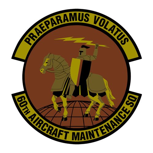 60 AMXS Custom Patches | 60th Aircraft Maintenance Squadron Patches