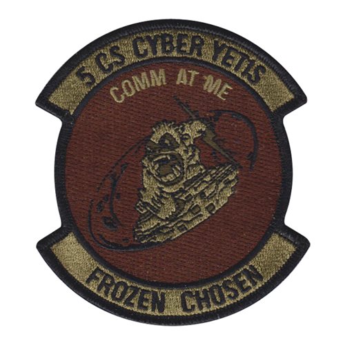 5 Cs Cyber Yetis Morale Ocp Patch 5th Communications Squadron Patches