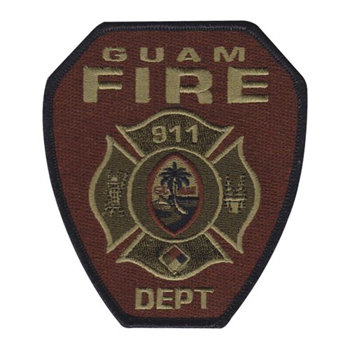 Guam Fire Department Ocp Patch