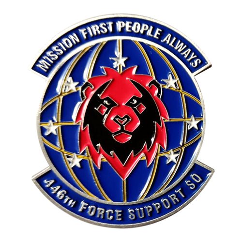 446 FSS Challenge Coin | 446th Force Support Squadron Coins