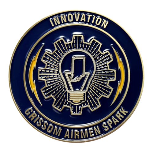 Grissom ARB Challenge Coin | Grissom Air Reserve Base Coins