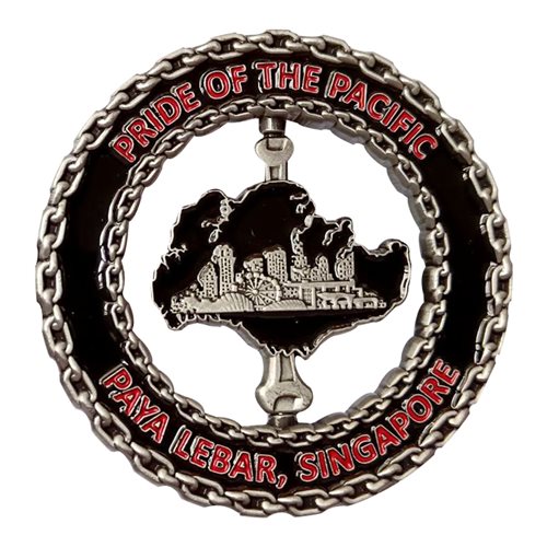 730 AMS Det 2 Spinner Challenge Coin | 730th Air Mobility Squadron Coins