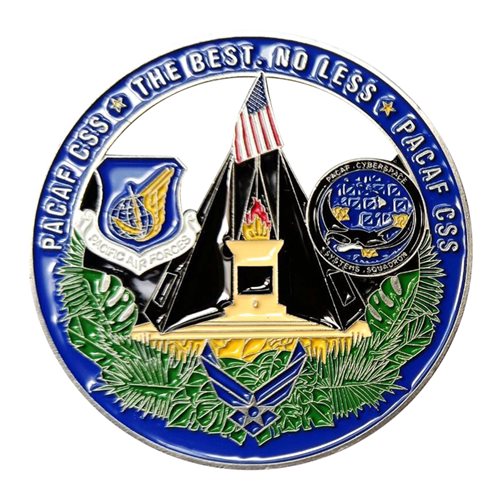 PACAF CSS The Best No Less Challenge Coin | Pacific Air Forces ...