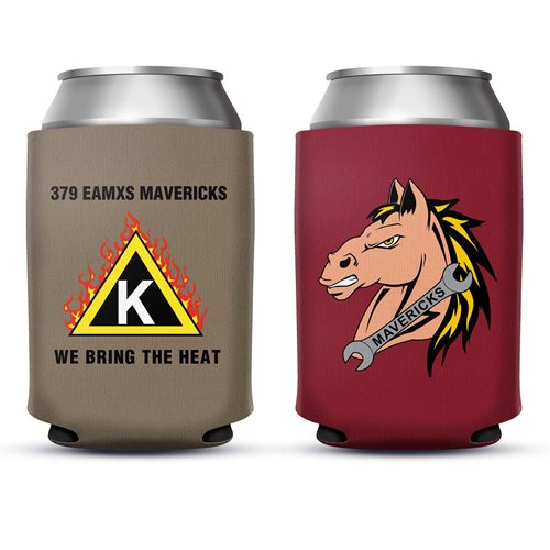 Custom Koozie Can Coolers | 379th Expeditionary Aircraft Maintenance ...
