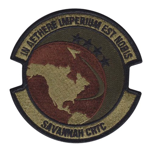 165 AW SAVANNAH CRTC OCP Patch | 165th Airlift Wing Patches