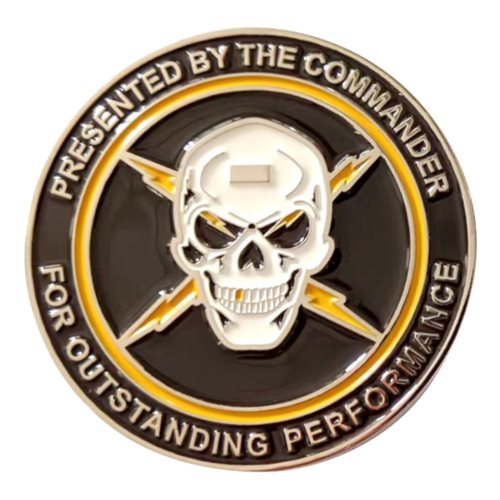 4 FGS Commander Challenge Coin | 4th Fighter Generation Sq