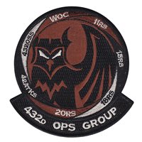 432d Operations Group (432 OG) Custom Patches