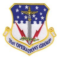 31st Operations Group (31 OG) Custom Patches
