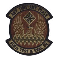 605 TES Custom Patches | 605th Test and Evaluation Squadron Patches