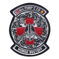 4 FSMP Custom Patches | 4th Five Forward Support MEDEVAC Platoons Patches