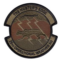 25 OWS Custom Patches | 25th Operational Weather Squadron Patches