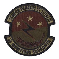 3 MUNS Custom Patches | 3rd Munitions Squadron Patch