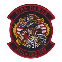 355 CES Custom Patches | 355th Civil Engineer Squadron Patches