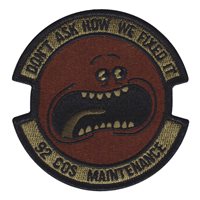 92 COS Custom Patches | 92nd Cyberspace Operations Squadron Patches