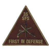 35 SFS Custom Patches | 35th Security Forces Squadron Patches
