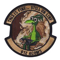 612 ACOMS Custom Patches | 612th Air Communications Maintenance ...