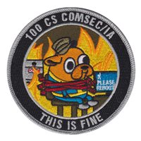 100 CS Custom Patch | 100th Communications Squadron Patches