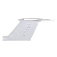 Custom C-12 Huron Wooden Tail Flashes
