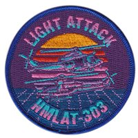 HMLAT-303 Custom Patches | Marine Light Attack Helicopter Training ...