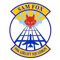 99th Airlift Squadron (99 AS) Custom Patches