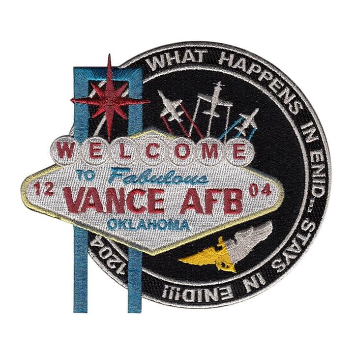 Vance Class Patches | Vance AFB Supt Class Patches