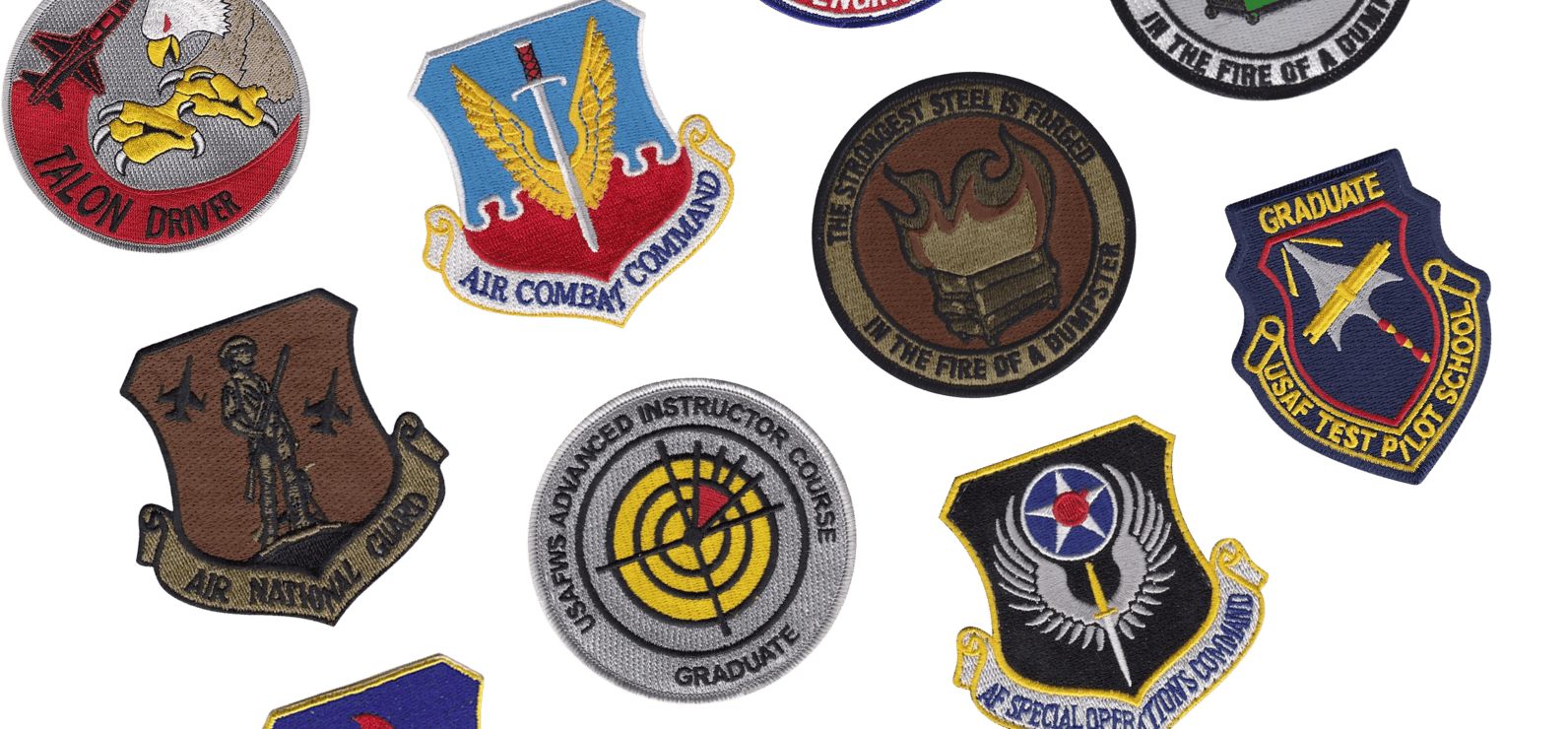 MAJCOM, Graduate, Instructor, and Morale Patches - In Stock and Ready ...